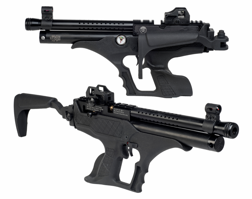 Hatsan Sortie Synthetic PCP .22 Caliber Semi-Automatic Air Pistol with ...