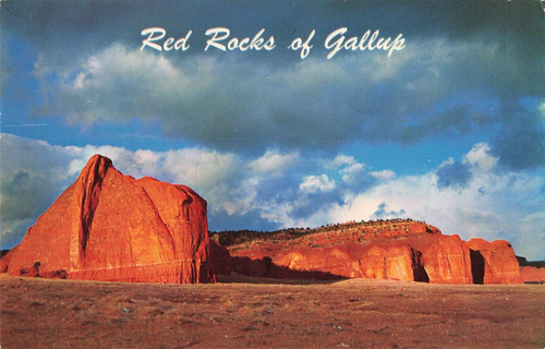 Postcard Red Rocks at Gallup New Mexico Route 66 | eBay