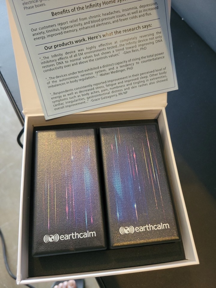 NEW EarthCalm 2-Phase Infinity Whole House EMF Protection Home System ...