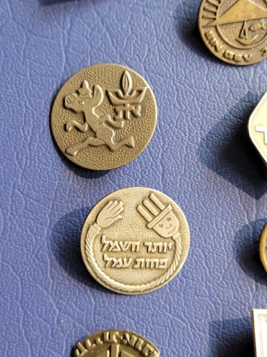 LARGE LOT OF RARE VINTAGE ISRAELI ZIONIST HEBREW PINS BADGES | eBay