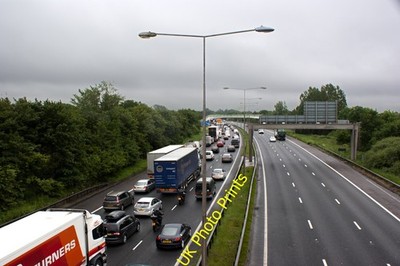 Photo A1 Major delays on the M6 between J27 and J20 Leyland c2012 | eBay UK