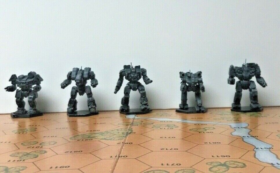 Battletech Miniatures - Starter Pack - 14x Essential Classic Minis ...
