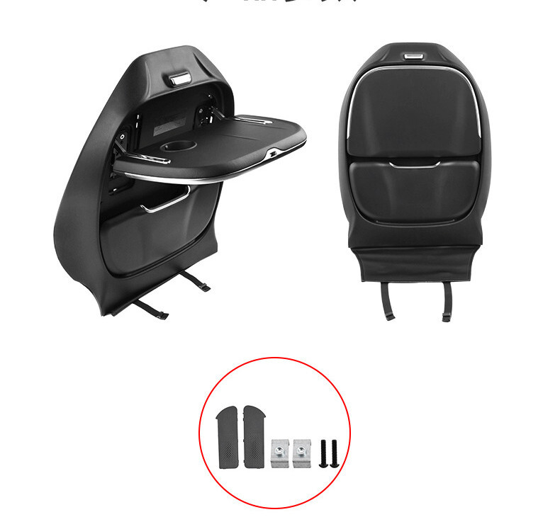 Back seat table for Tesla Model Y Car Seat Tray Table Desk black ...