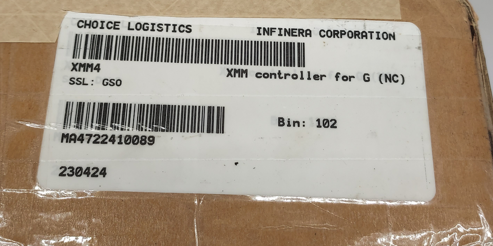 Infinera 130-2207-003 XMM4 Controller XMM for GX (NC) | eBay