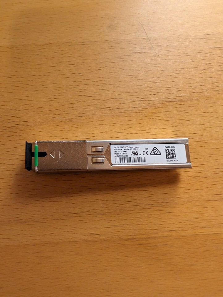 12 NEW Nokia G-010s-a 3FE46541AA GPON Ont SFP Fiber Module Transceivers ...