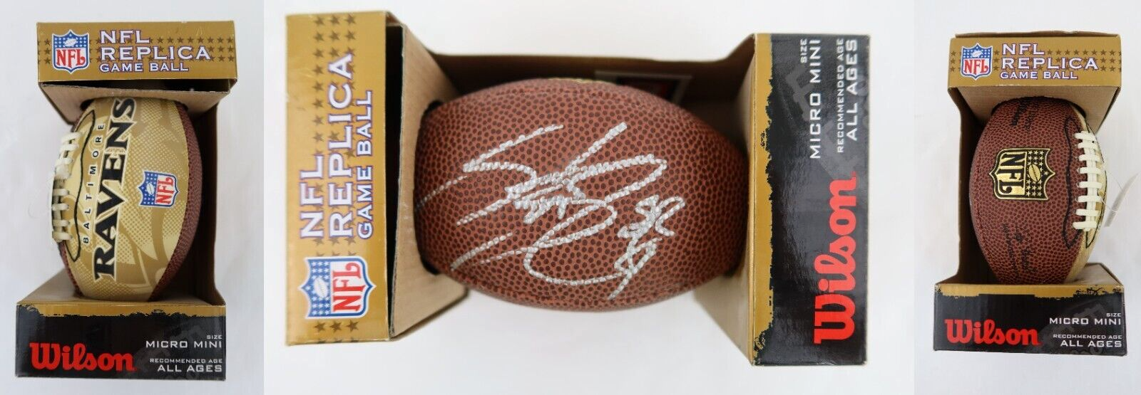 Wilson NFL Micro Mini Football Baltimore Ravens Steve Smith Sr ...