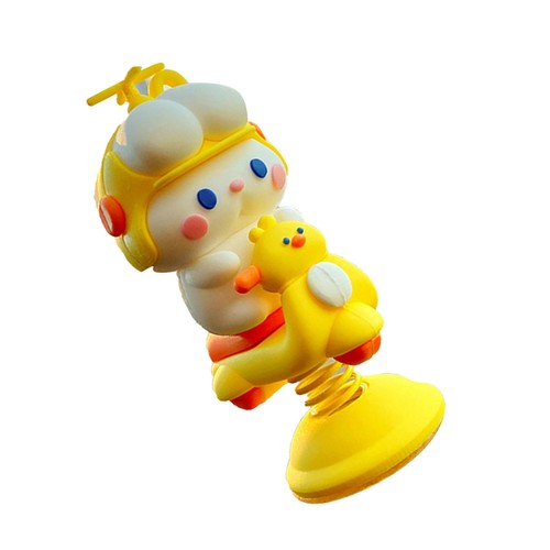 Car Car Dashboard Spring Cute Shaking Doll Figurine Shaking Spring Toys ...