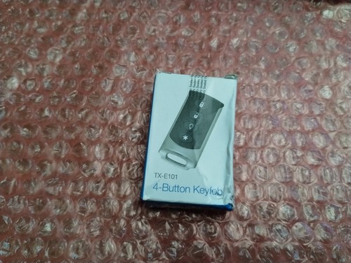 Interlogix TX-E101 4-Button Chrome Wireless Keyfob, 319.5MHz ~!~ NEW ...