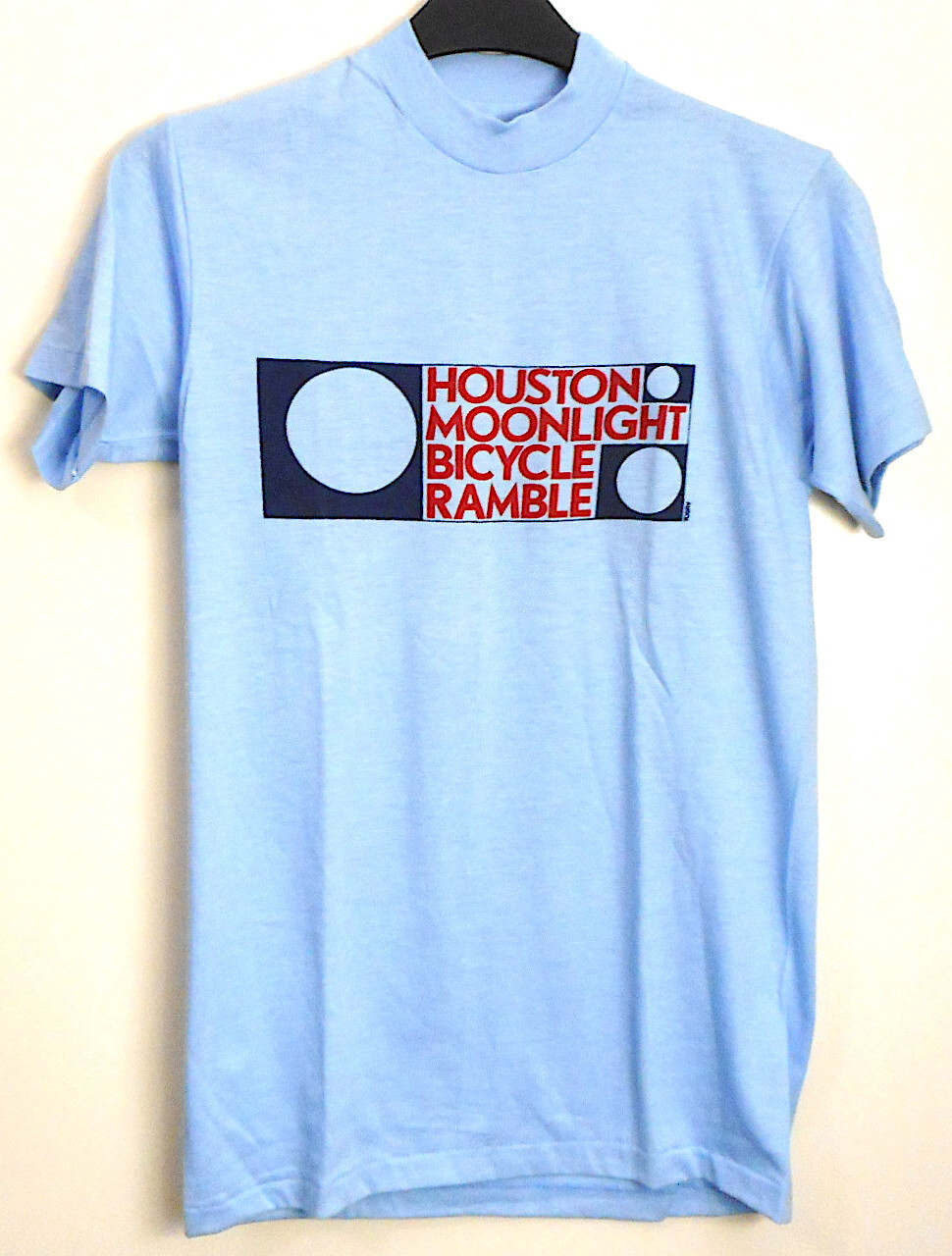 12th Annual 1984 Houston Moonlight Bicycle Ramble T S… - Gem