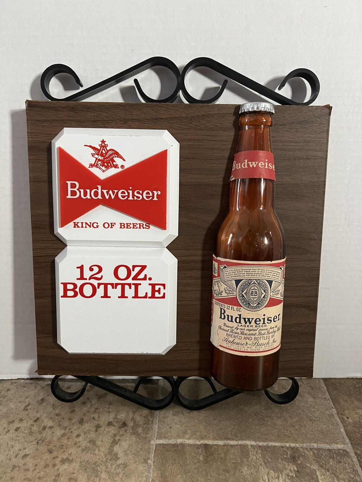Budweiser Label Back