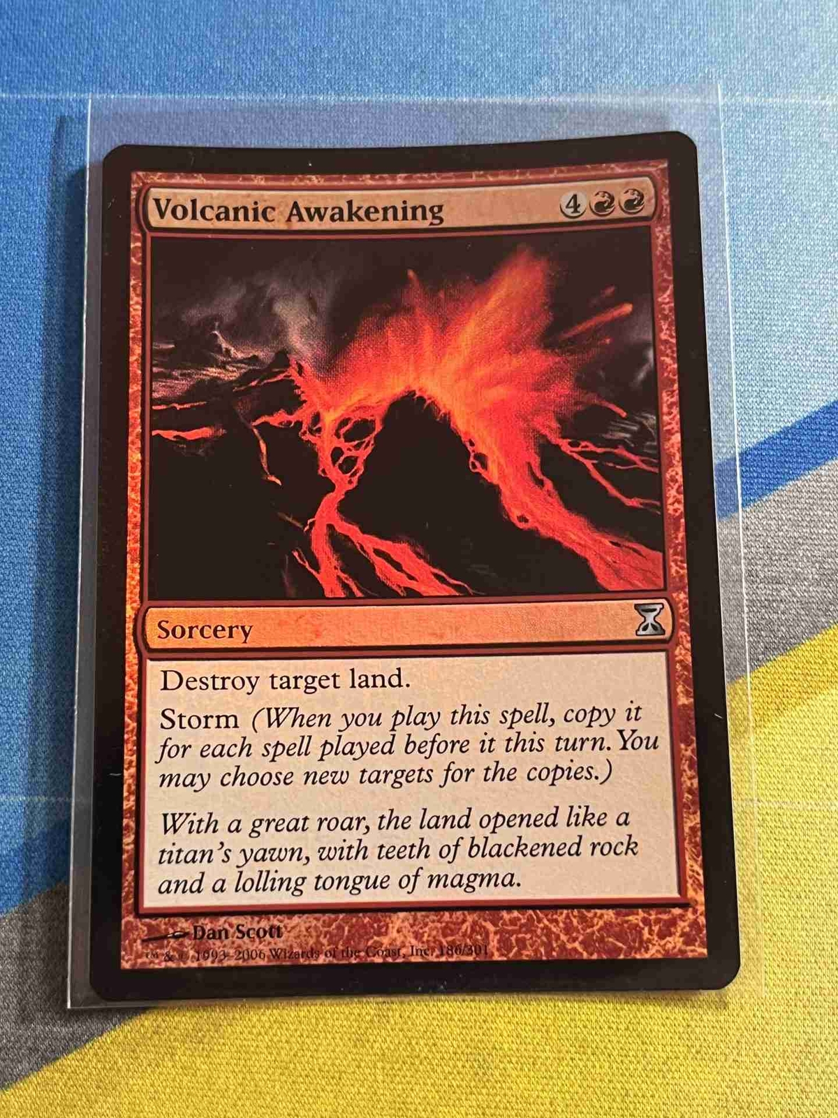 Volcanic Awakening Time Spiral Foil for sale online | eBay