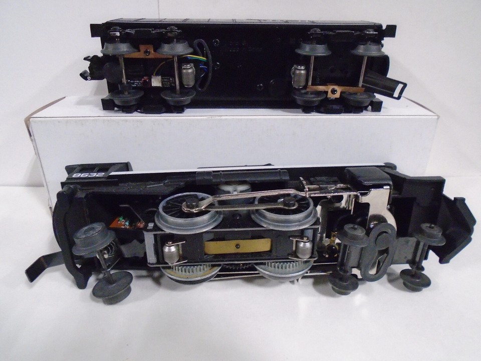 LIONEL #8632 O-27 GAUGE 2-4-2 NEW YORK CENTRAL STEAM LOCO WITH ...