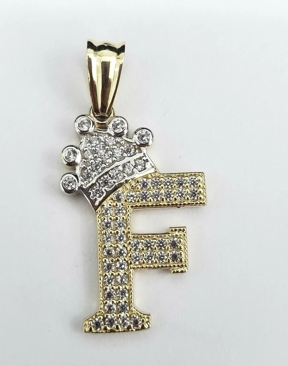 F Letter In Gold
