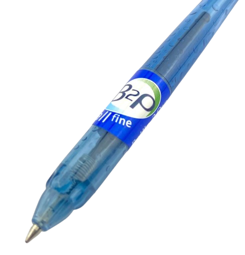 Pilot B2P Begreen Recycled Retractable Ballpoint Pens - Blue Ink 0.7 ...