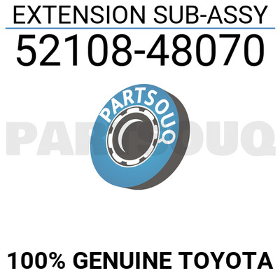5210848070 Genuine Toyota EXTENSION SUB-ASSY 52108-48070 | eBay