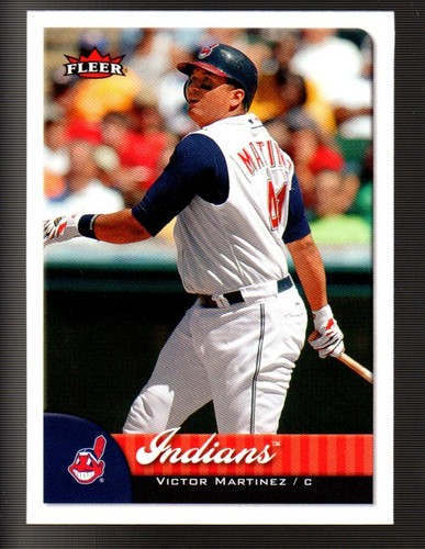 2007 Fleer Baseball Card #242 Victor Martinez | eBay
