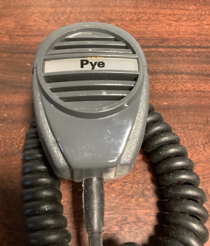 Vintage PYE Shure CM14P ~ Handheld Microphone ~ Ham CB Police Radio ...