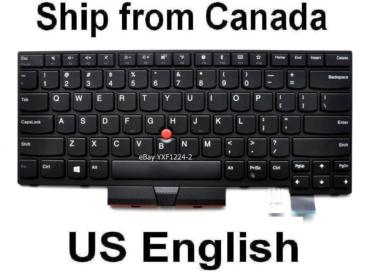 Keyboard for Lenovo Thinkpad T470 T480 US SN20L72767 01AX446 01AX528 ...