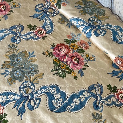 Fabric - Antique French Silk Fabric