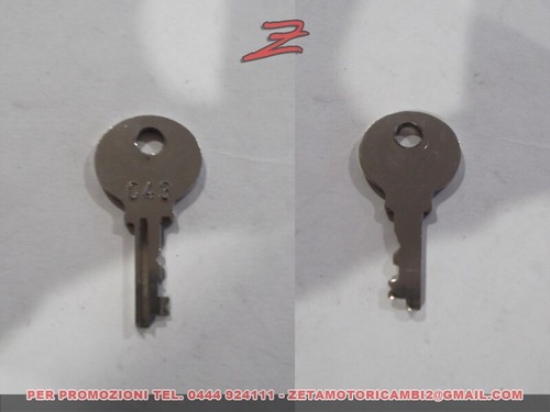 original suitcase lock key BMW K75 K100 LT RS R60 R65 R75 R80 R90 R100 ...