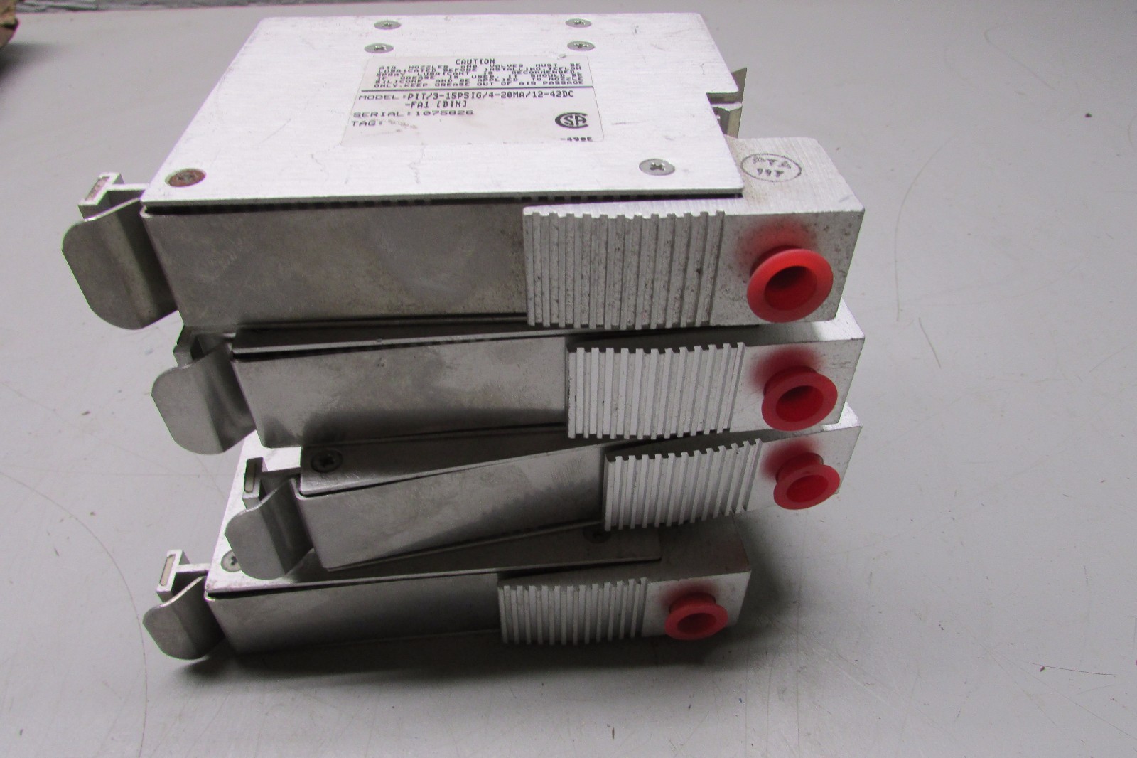 PIT Pressure Current Transmitter PIT/3-15PSIG/4-20MA/12-420DC-FA1 Lot ...