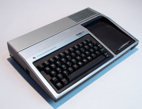 Vintage Computer Texas Instrument TI 99/4 Computer Parts No Power Cord ...