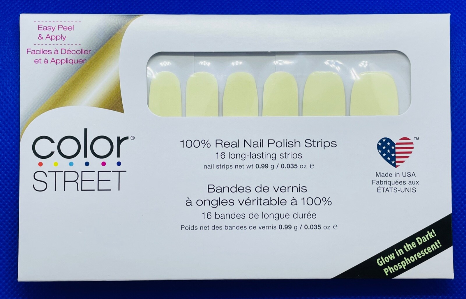 * COLOR STREET NAIL STRIPS *Glow Getter* Retired/HTF* | eBay