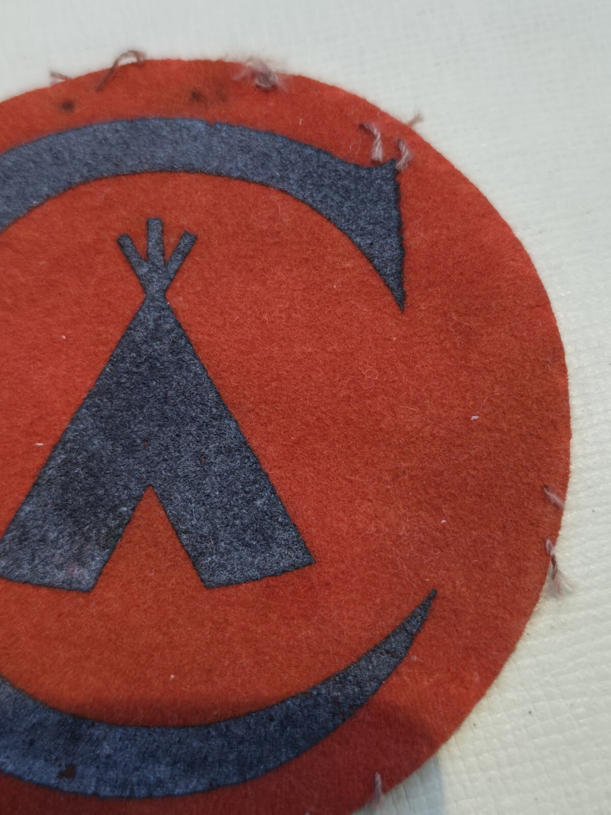 Vintage Boy Scout BSA Firecrafter Woodsman Rank Chest Patch Composite ...