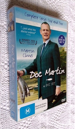 DOC MARTIN-COMPLETE SERIES ONE AND TWO (DVD, 4 DISC BOX SET) R-4, LIKE ...