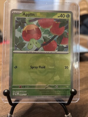 Applin (Master Ball Pattern) 009/131 Sv: Prismatic Evolutions Holo Pack ...