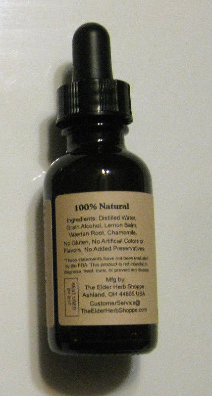 Calm & Focused Herbal Drops -Natural -1 oz - Anxiety - Concentration ...