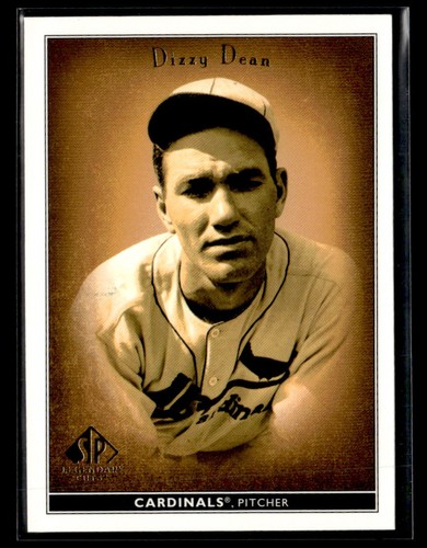 2002 SP Legendary Cuts #17 Dizzy Dean Card St. Louis Cardinals | eBay