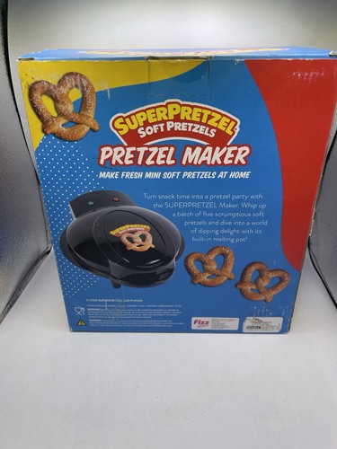 2024 Super Pretzel Soft Pretzels Mini Maker w/ Cheese Warmer : NEW SEALED | eBay