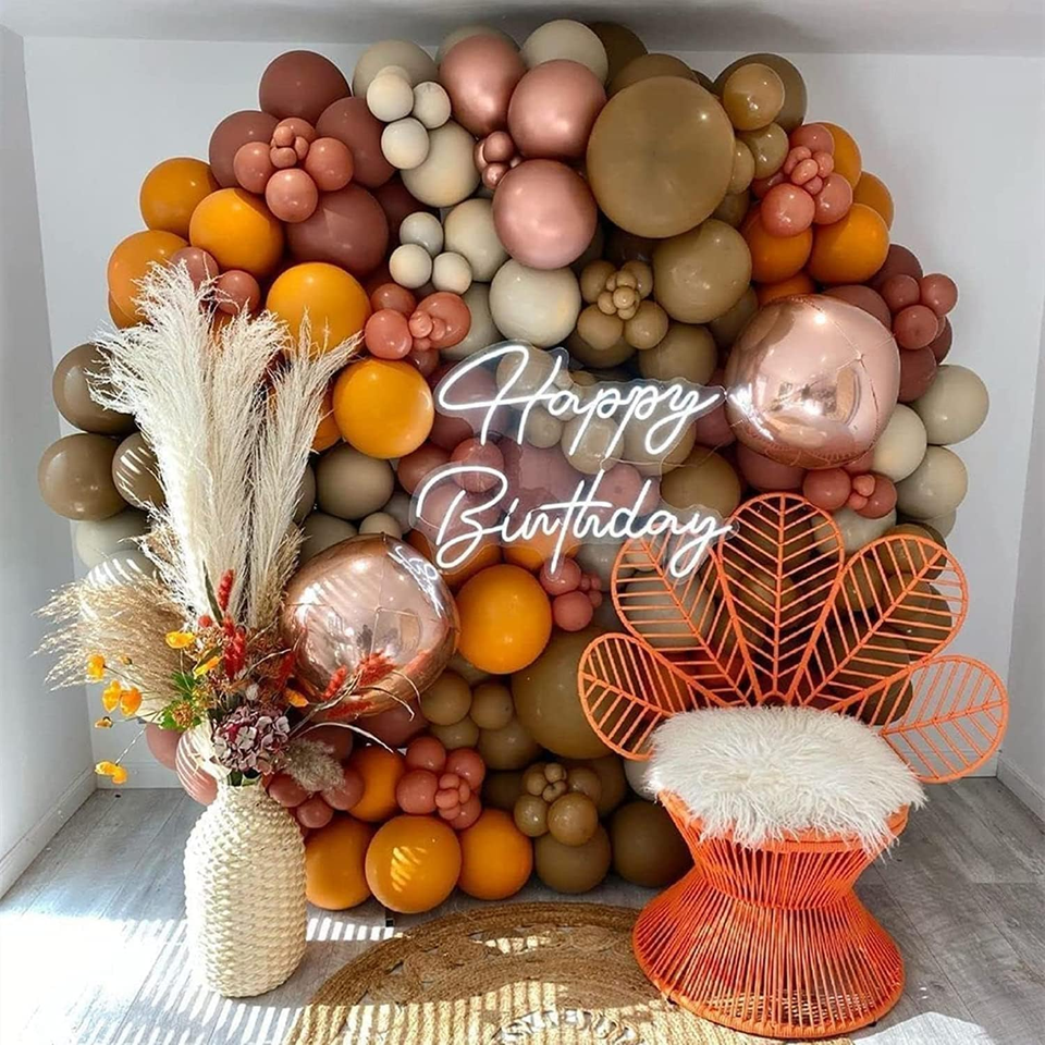 Happy Birthday, Decorazione Da Parete per Camera Da Letto, Luce ...