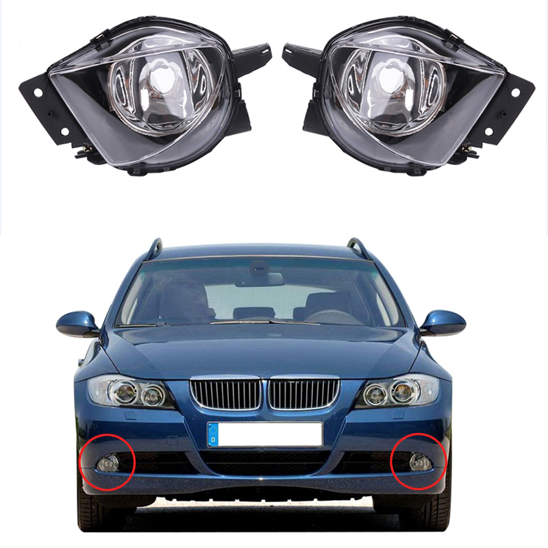 For BMW 05-08 E90 E91 325i 328i 335i Sedan Front Bumper Clear Driving ...