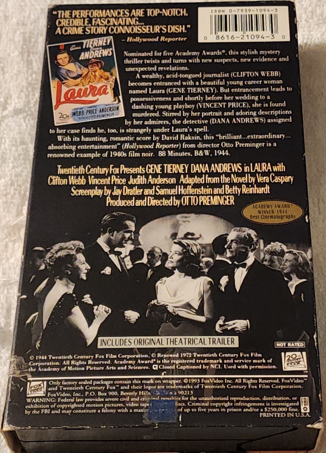 Laura VHS 86162109430| eBay