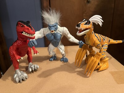 1994 - Primal Rage Figures - Lot of 3 - Armadon & Chaos | eBay