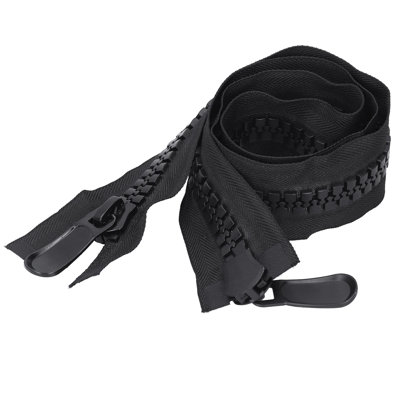 Large Plastic Zipper With Pulls Open End Tent Bag Zippers For DIY ...