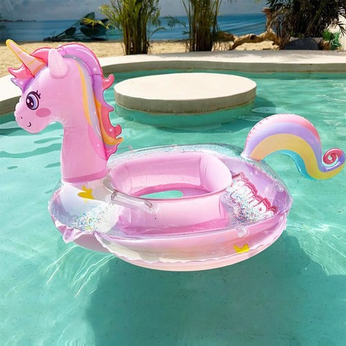 Cute Unicorn Inflatable Pool Float Summer Swimming Pool Toys for Kids ...