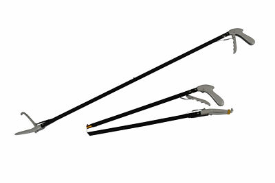 40" Collapsible Snake Tong Grabber Feeding Ball Python Retic Venomous ...