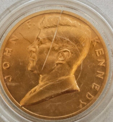 John F. Kennedy Bronze Presidential Inauguration Coin | eBay