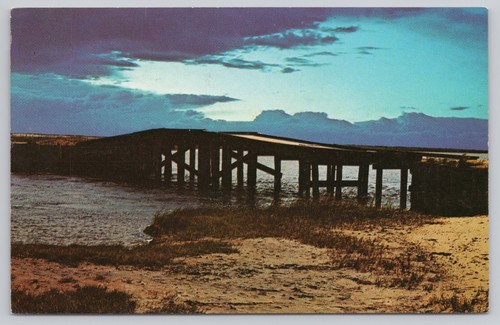 Martha's Vineyard Massachusetts, Dyke Bridge Chappaquiddick Island, VTG ...