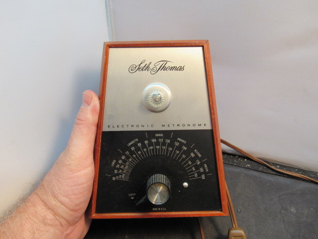 Image of old metronome with faster tempo markings - Music: Practice ...