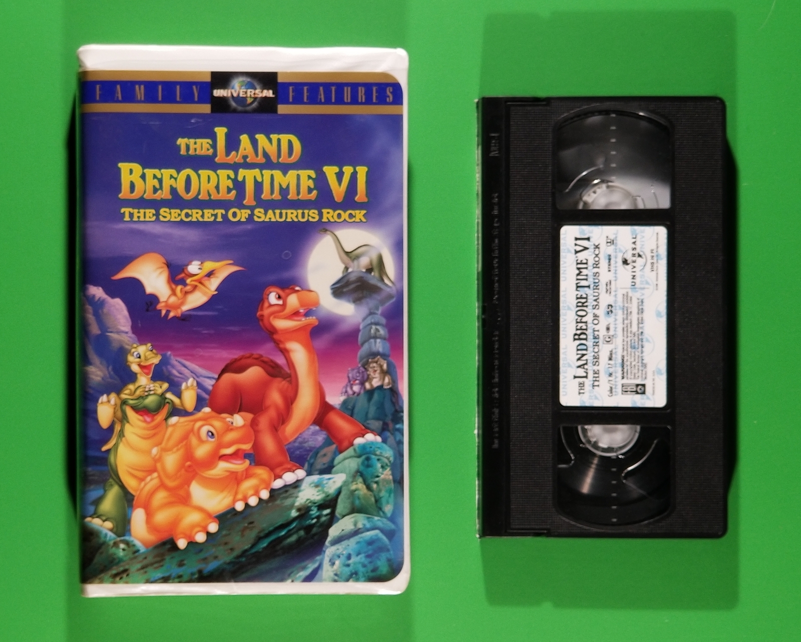 The Land Before Time Vi The Secret Of Saurus Rock Vhs