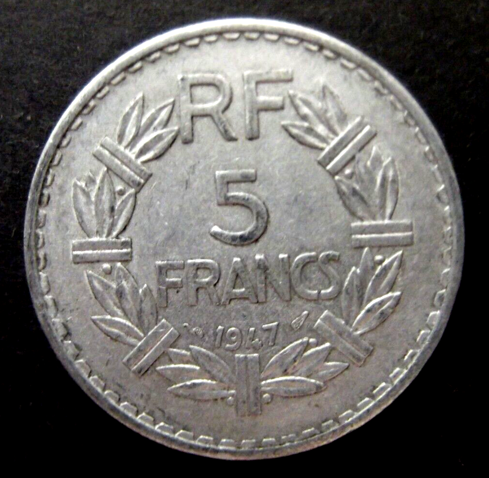 France-1947-5F Coin-Circulated | eBay