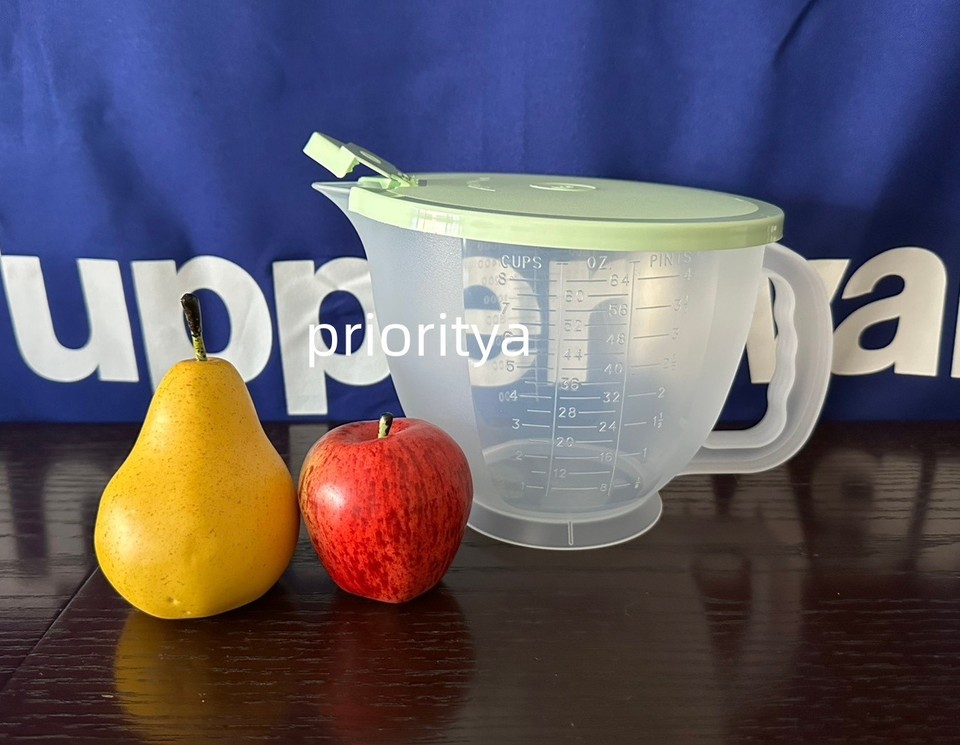Tupperware Classic Measuring Mix N Store Stor Pitcher 8 Cup / 2L Soft ...