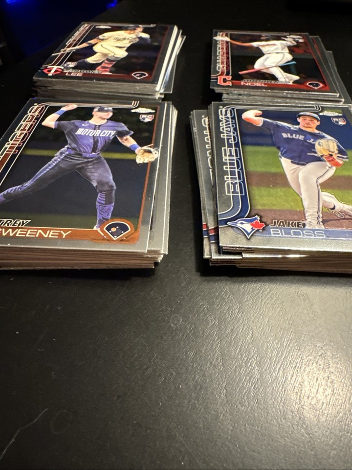 2025 Topps Chrome Rookie Card Lot - 60 Rookie Cards 🔥 | eBay