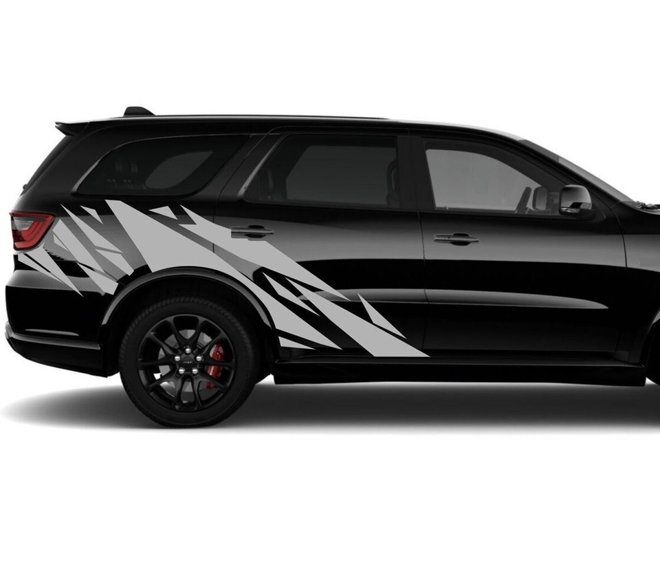 Wrap Geometric graphics design pattern modern Decals Fits Dodge Durango ...