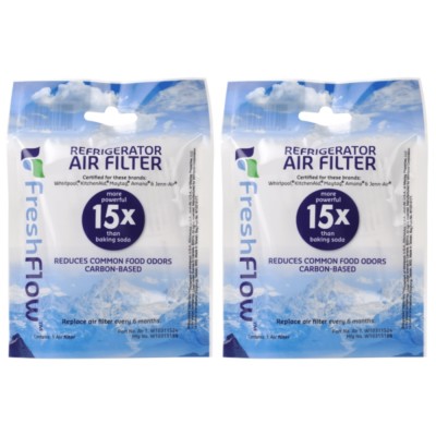 Whirlpool Fresh Flow W10311524 AIR 1 Refrigerator Air Filter pack of 2 ...