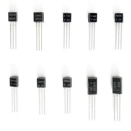 New 150Pcs for 2SA1015 2SC1815 2SA733 2SC945 S8050 S8550 SS8050 SS8550 ...